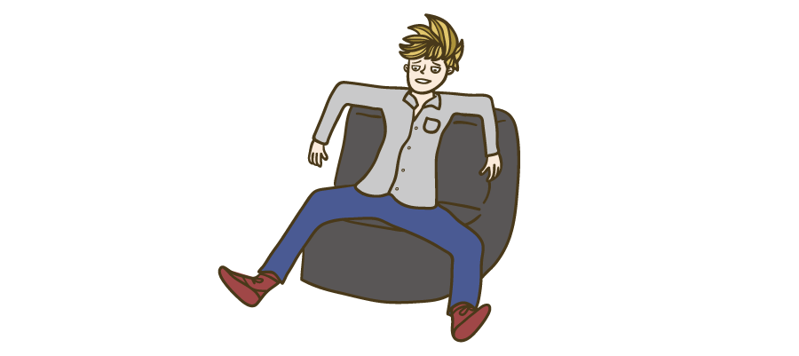 偉そうな人 イラストマン人物フリーイラスト素材集